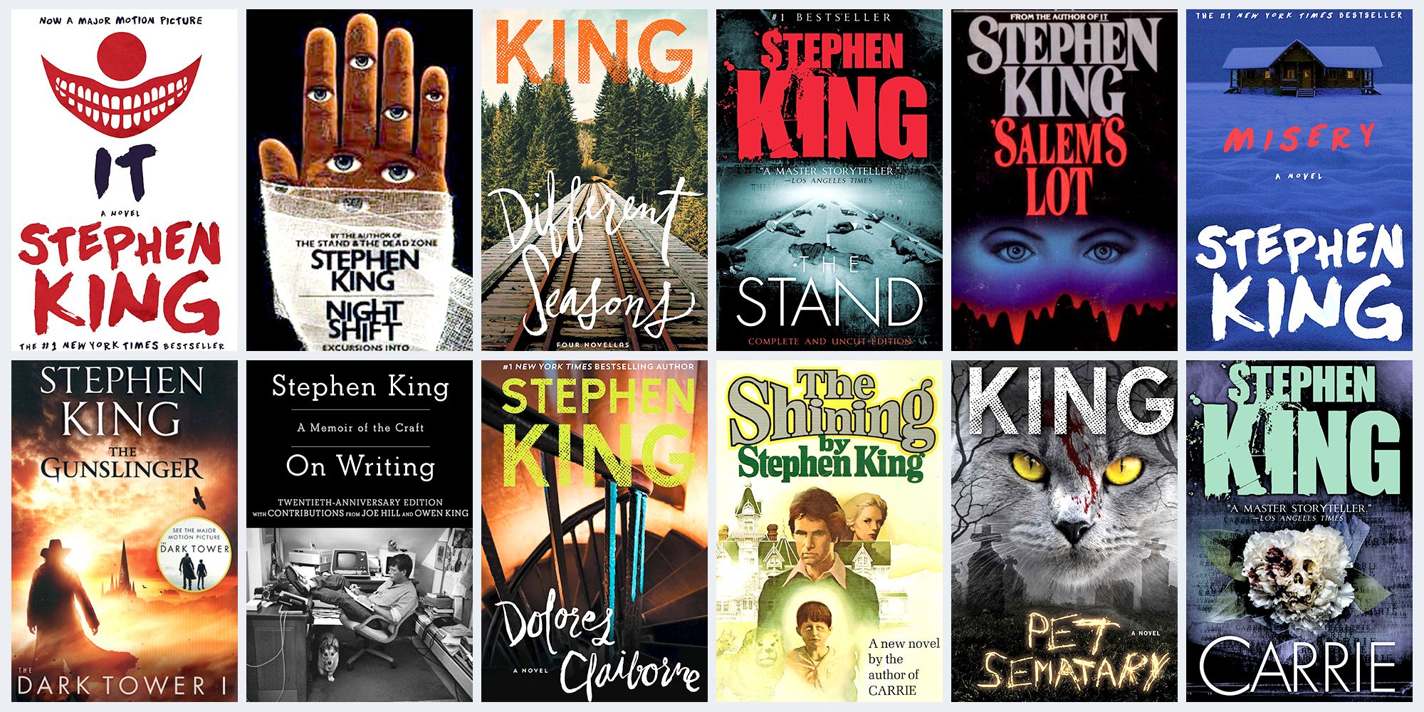 What Are The Top Ten Stephen King Books Cult Faction