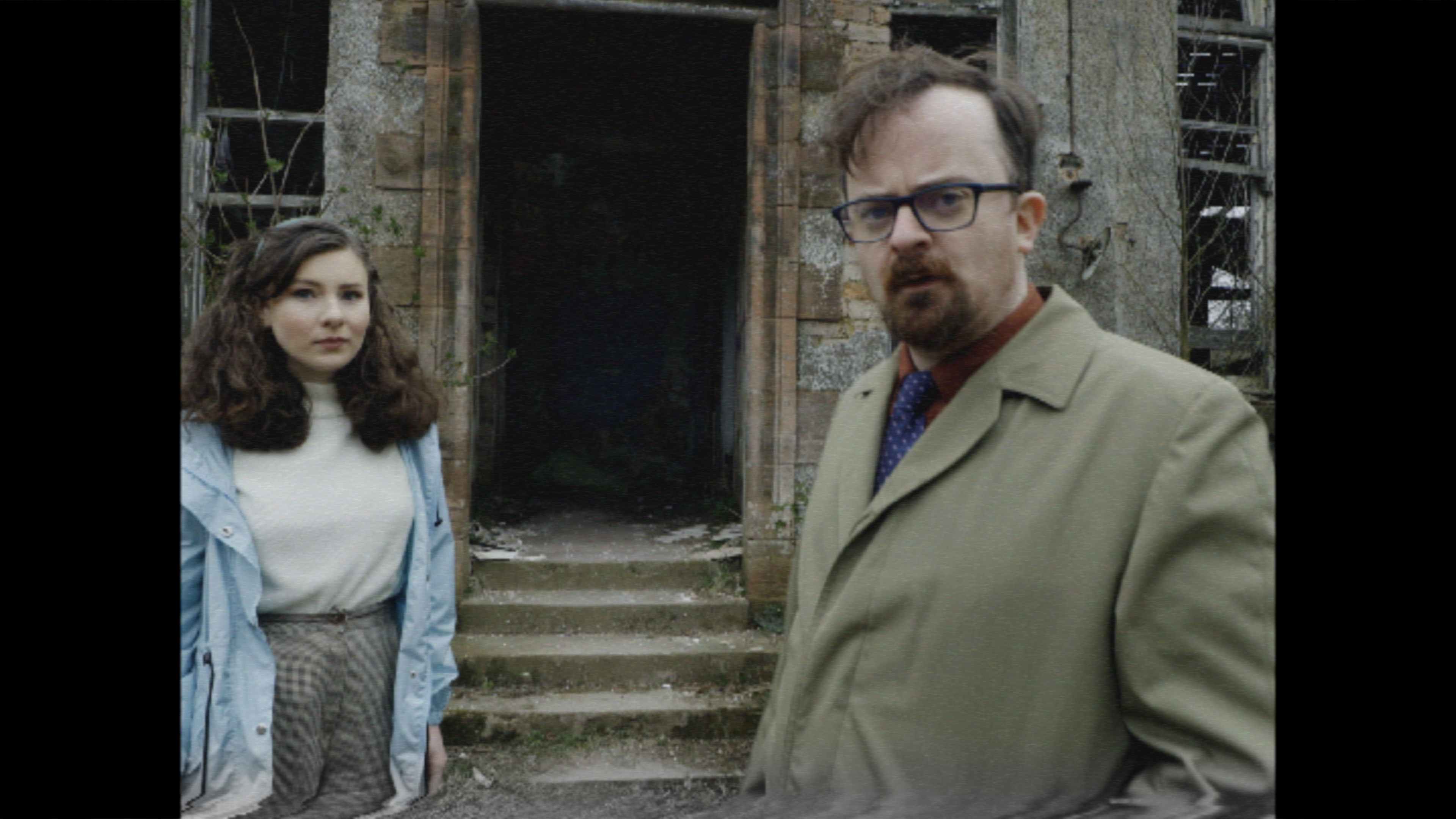 Tom Staunton as Tom Hughes and Megan Tremethick as Sandy Alasdair 01 ...